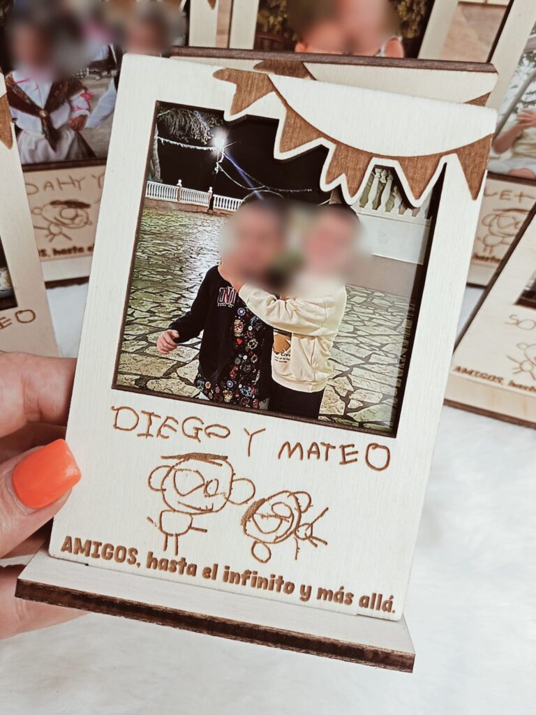 Marco de fotos recordatorio - La Mama Cata